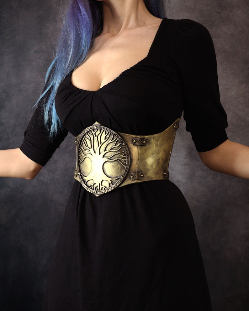 Nordic Celtic Corset/belt/cincher. Woman Armor. Made With EVA - Etsy