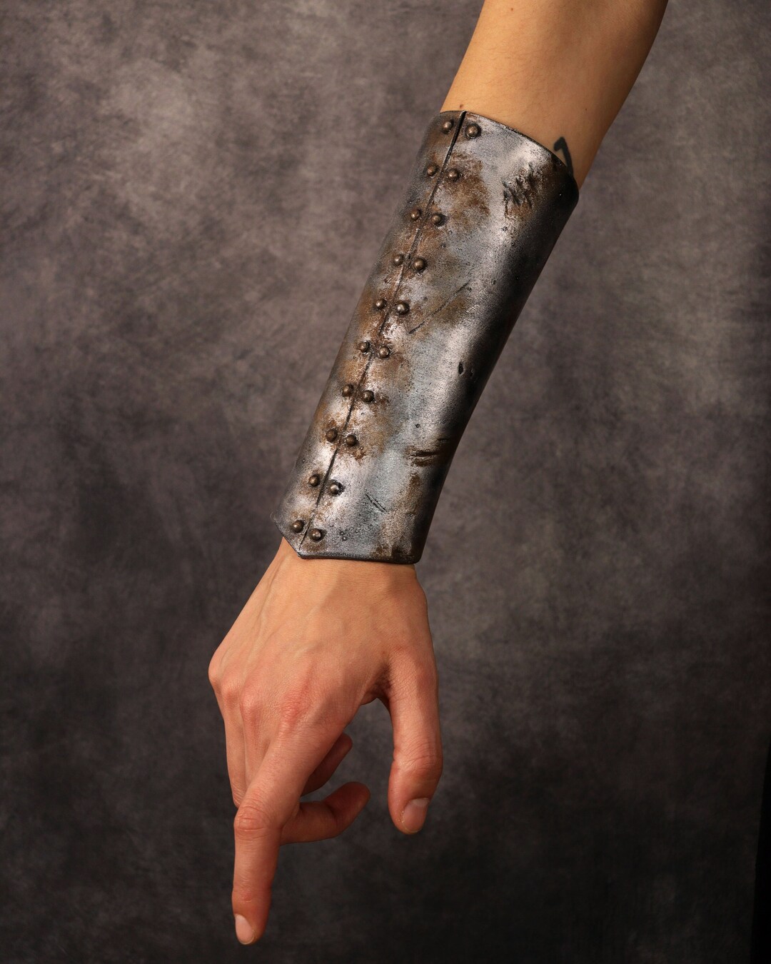 Post Apocalyptic Bracer / Wristband. Armor Like, Fake Metal Made With ...