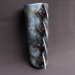 Post Apocalyptic Bracer / Wristband. Armor Like, Fake Metal Made With ...