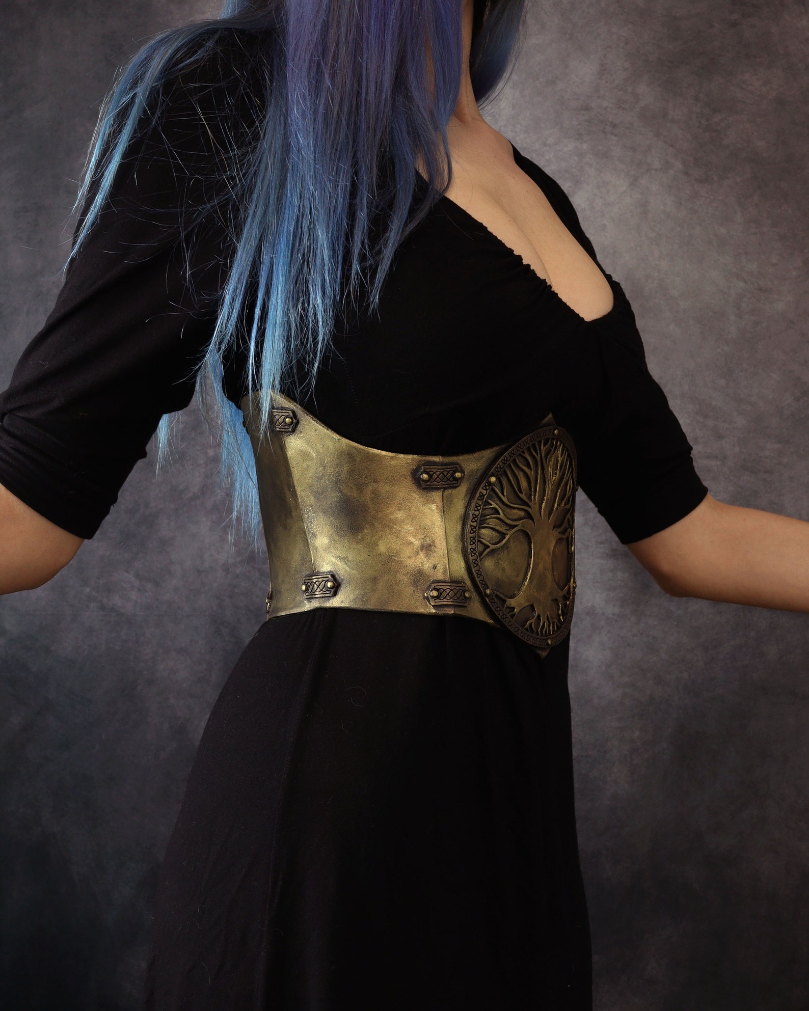 Nordic Celtic Corset/belt/cincher. Woman Armor. Made With EVA - Etsy