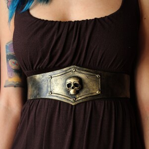 Steampunk/gothic Waist Belt With Skull. Perfect for Fantasy / | Etsy