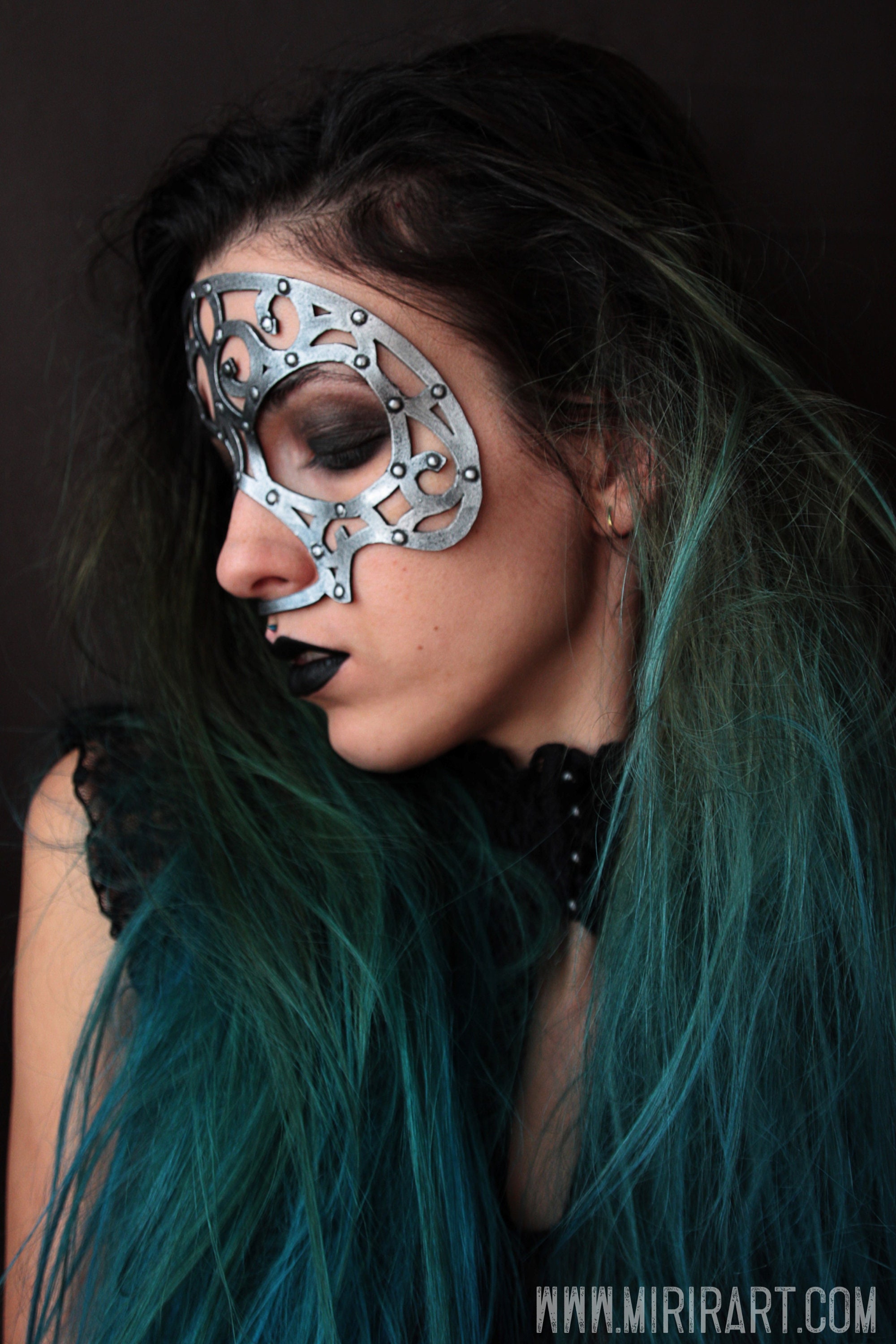 Steampunk Robot Face Paint