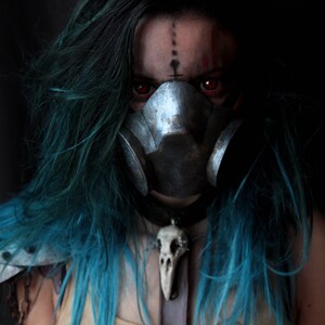 Gas Mask Post Apocalyptic Respirator Diesel Punk - Halloween Warrior ...