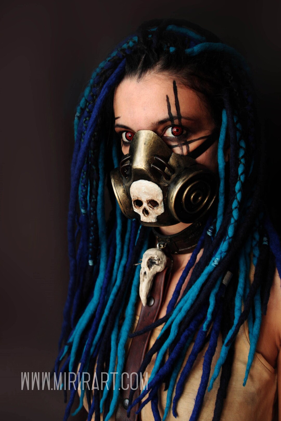 Gas Mask Post Apocalyptic- Respirator- Anti Radiation- Diesel/cyber ...