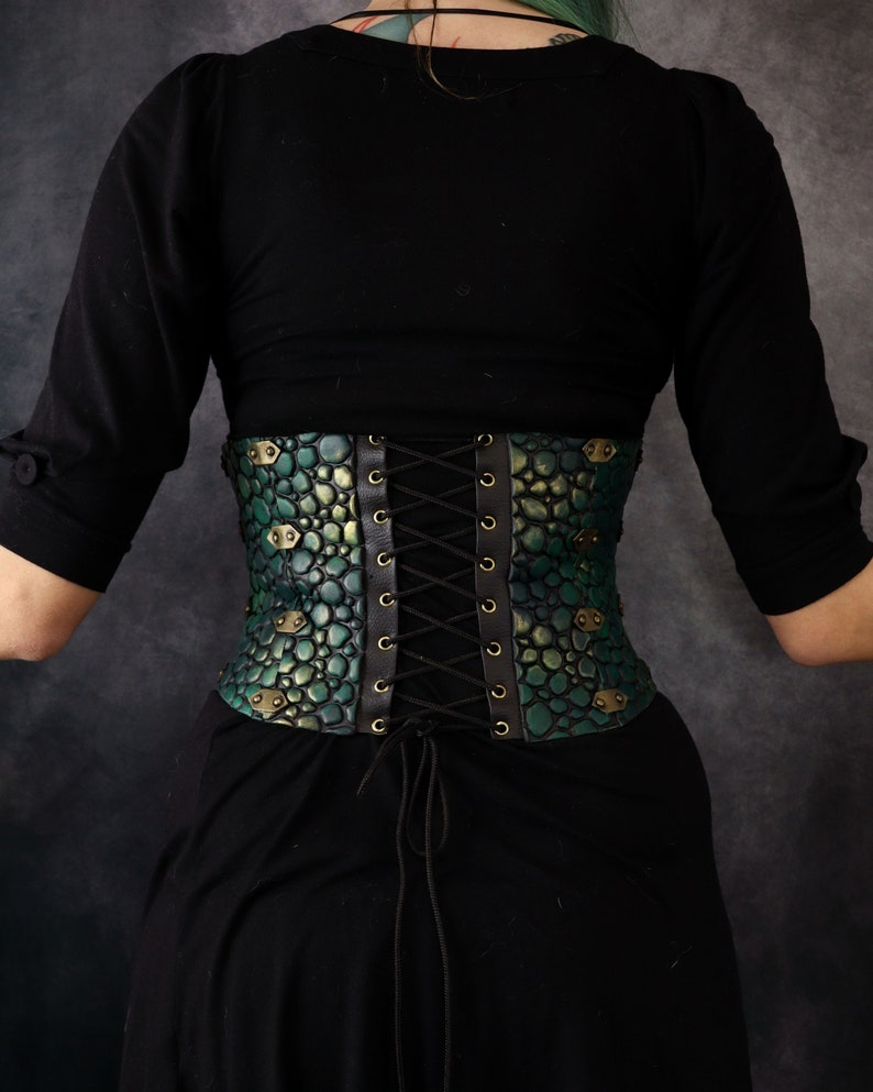 Dragon Leather Corset. Made With EVA Foam, for Fantasy Costumes, Custom ...