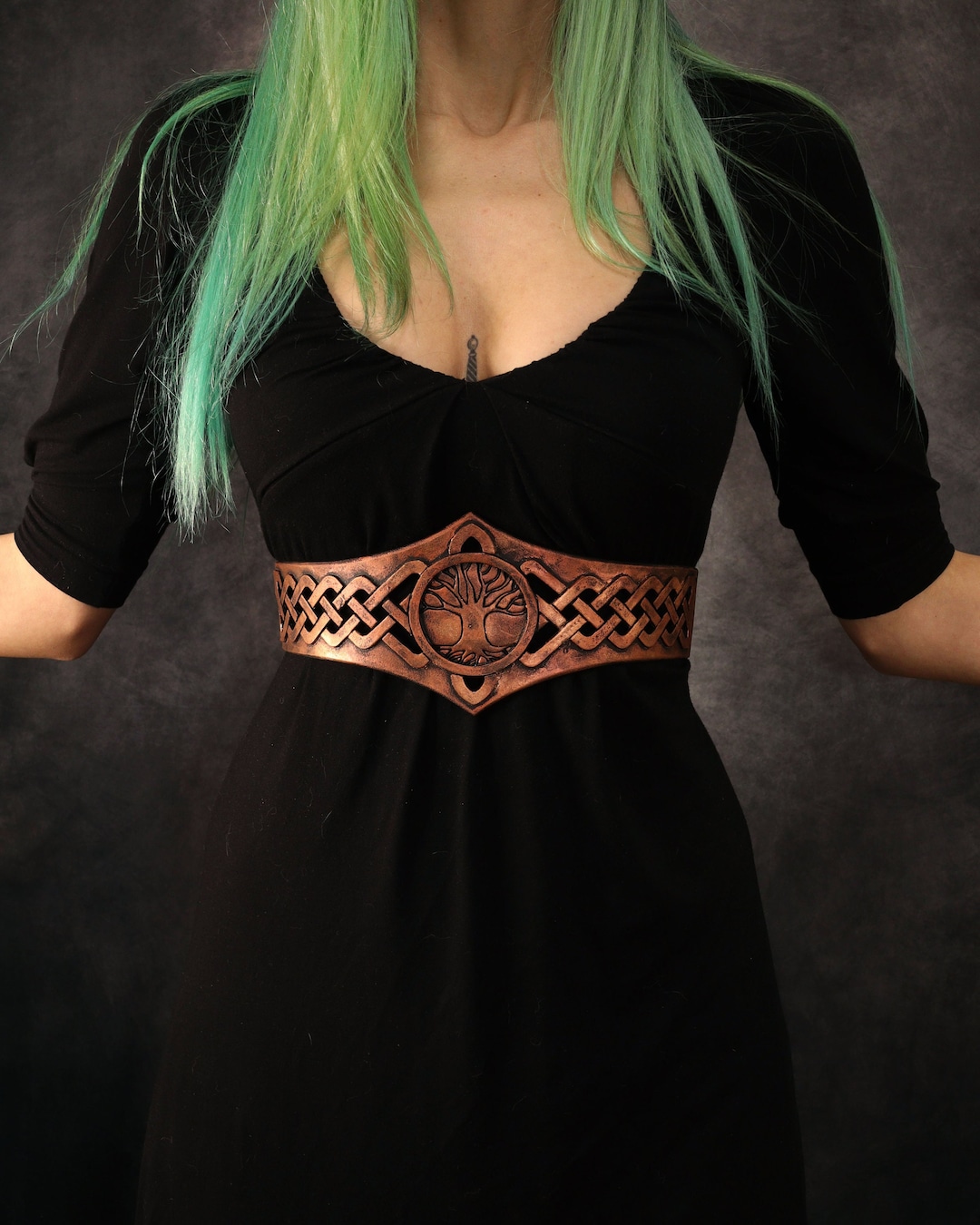 FIDAH YGGDRASIL- Celtic Waist Belt . Not Real Metal, Made With Eva Foam ...