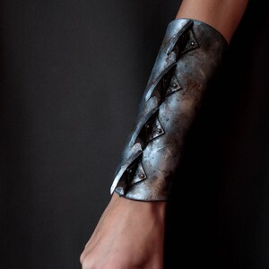 Post Apocalyptic Bracer / Wristband. Armor Like, Fake Metal Made With ...