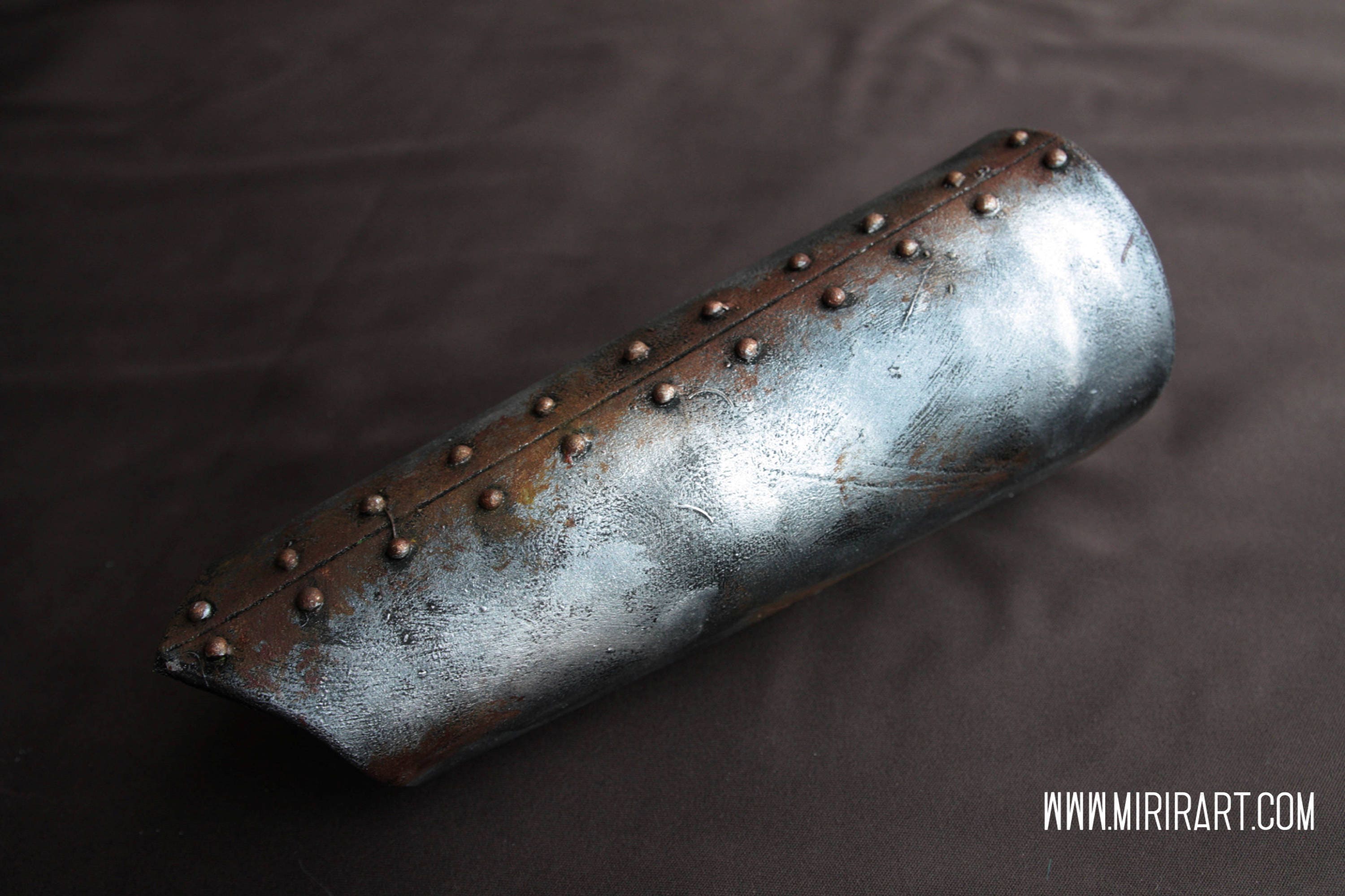 Post Apocalyptic Bracer / Wristband. Armor Like Fake Metal - Etsy