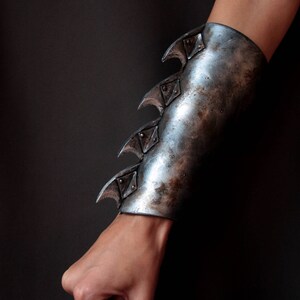 Post Apocalyptic Bracer / Wristband. Armor Like, Fake Metal Made With ...
