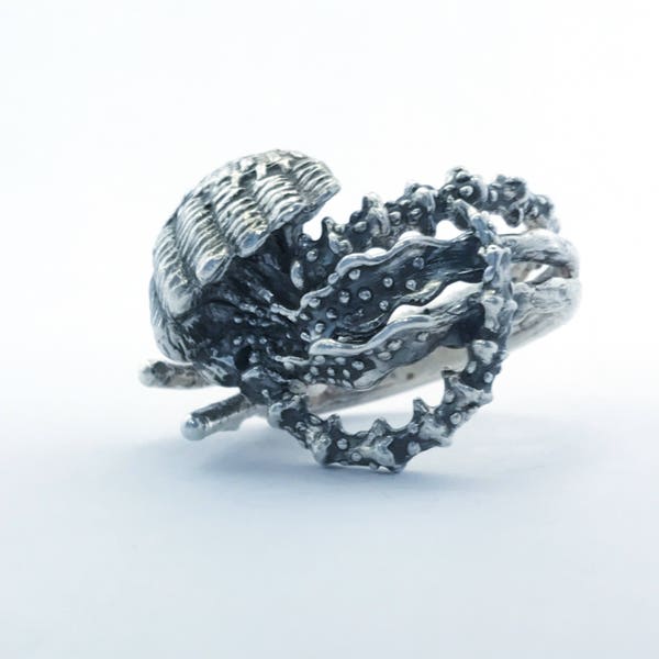 Jellyfish Ring - Etsy