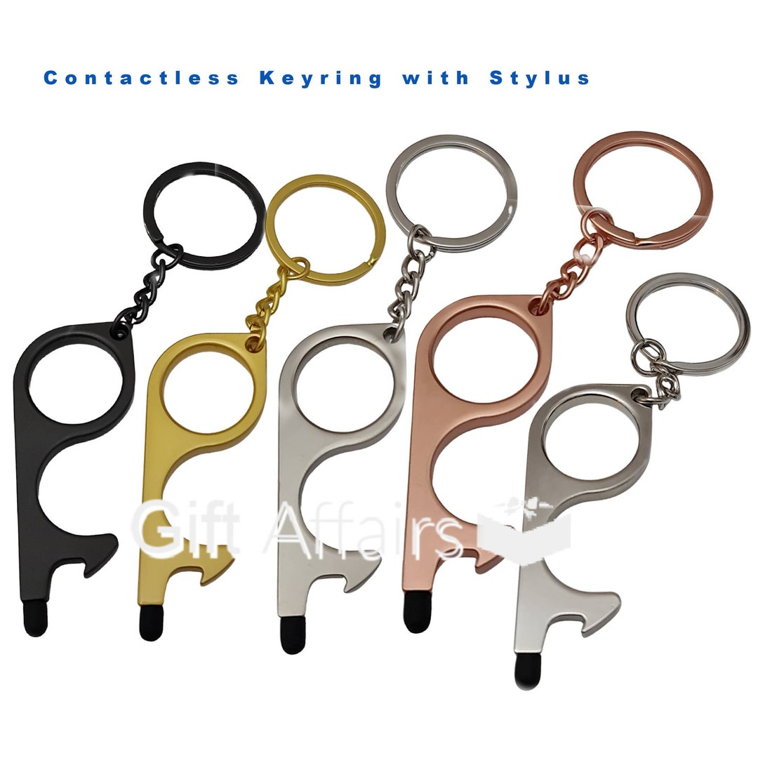 Contactless Key With Screen Touch Tip- Button Pusher- Door Opener ...