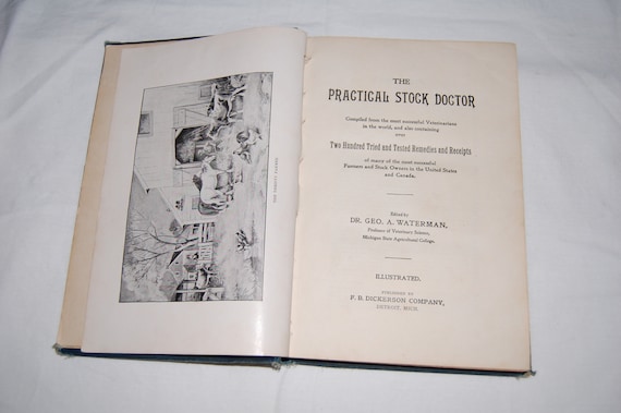 Salesman's Sample the Practical Stock Doctor Book - Etsy