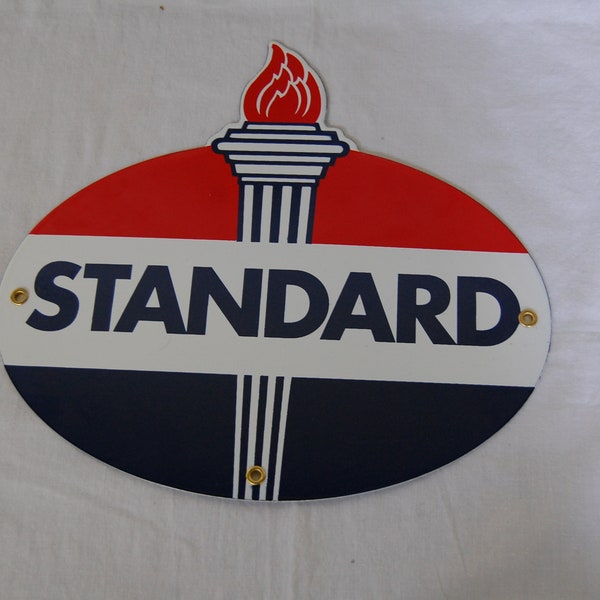 Standard Oil Porcelain Sign - Etsy