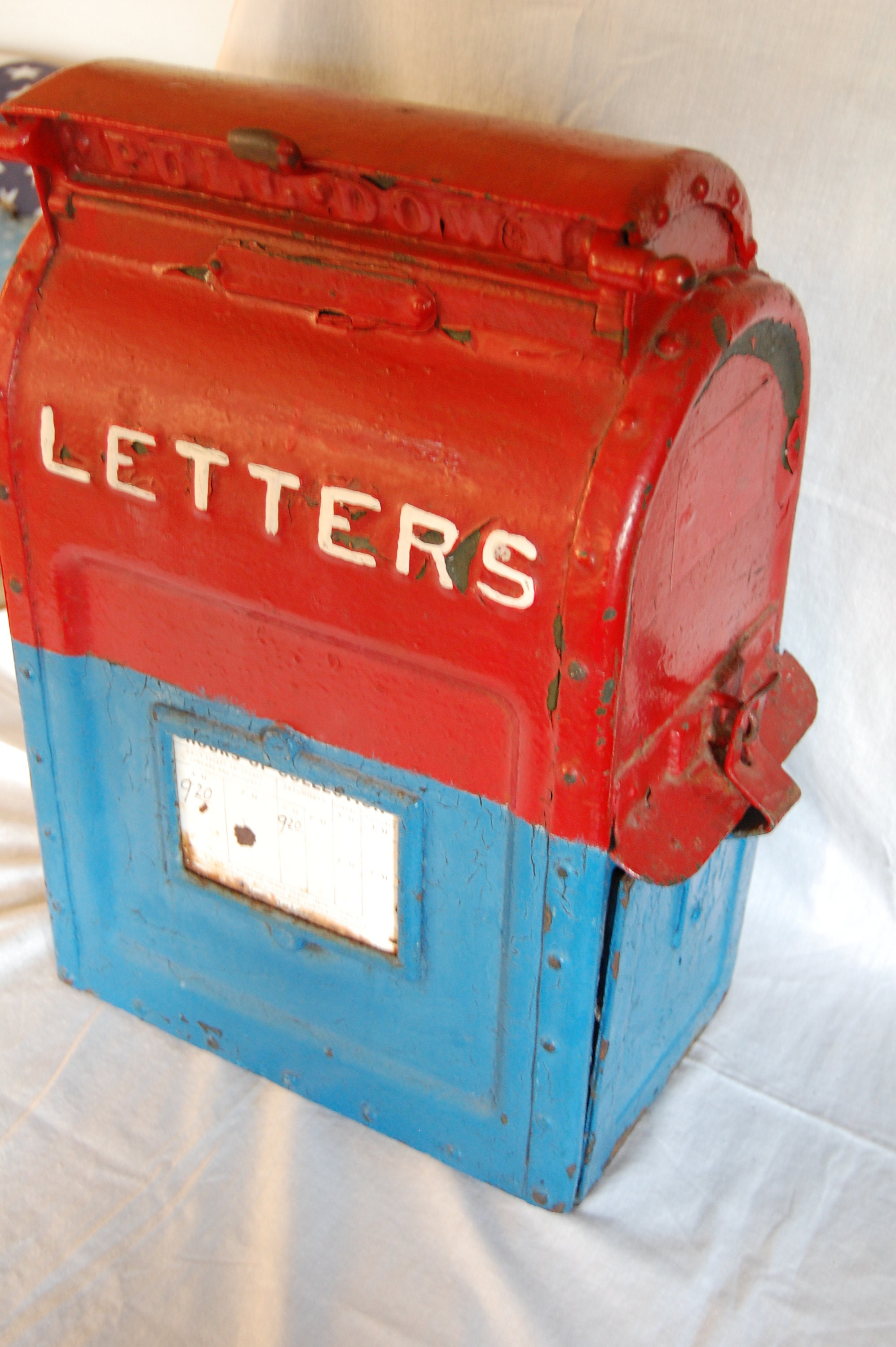 Antique Cast-iron U.S. Post Office Mail Collection Box - Etsy