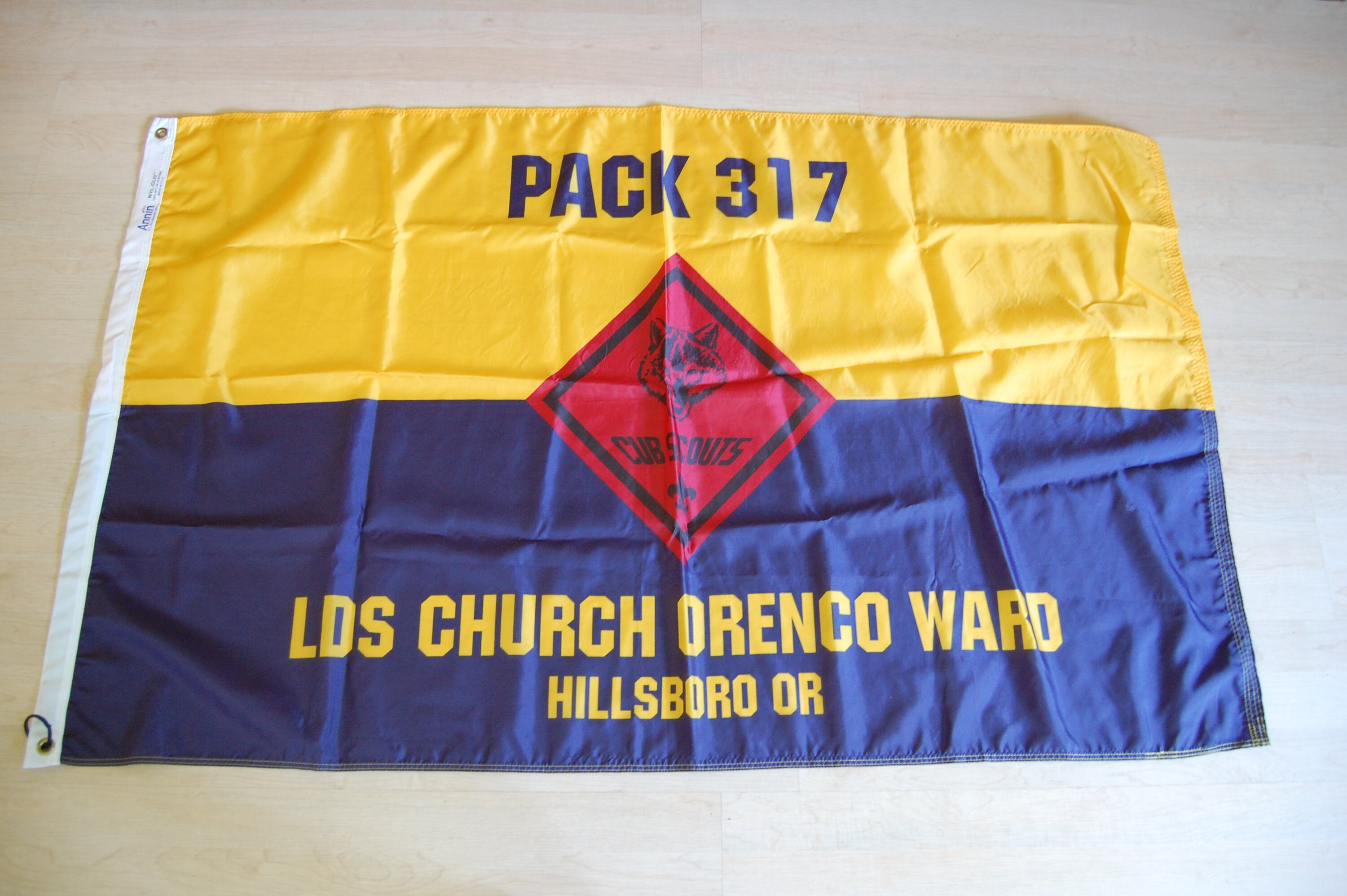 Vintage Cub Scouts Pack Banner/flag - Etsy