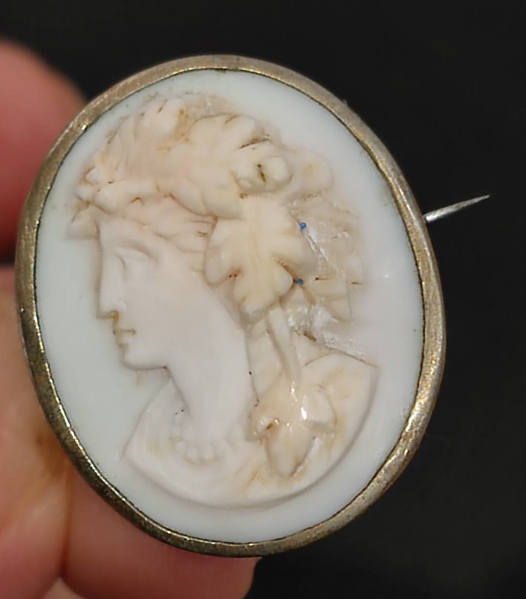 Ancienne Broche CAMEE Broche Antique. 19ème Siecle - Etsy