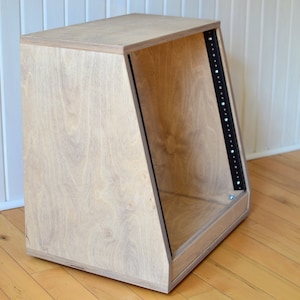 10U Studio Cabinet | Slanted 10U | Recording Studio | Audio Rack ...