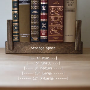 Handcrafted Bookends | Bookshelf | Book Display | Desktop Book Holder ...