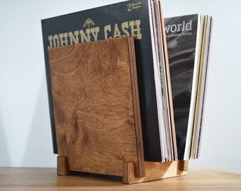 2 Tier LP Vinyl Record Storage, Browser, Flip Bin - Etsy