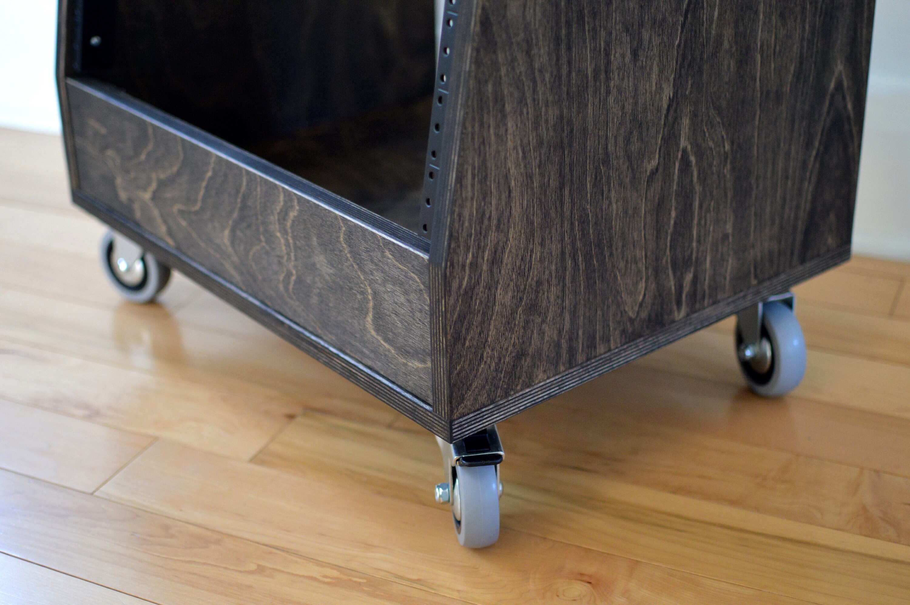 12U Studio Cabinet + Caster Wheels | Recording Studio | Audio Rack ...