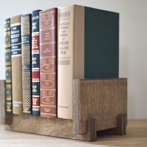 Handcrafted Bookends | Bookshelf | Book Display | Desktop Book Holder ...