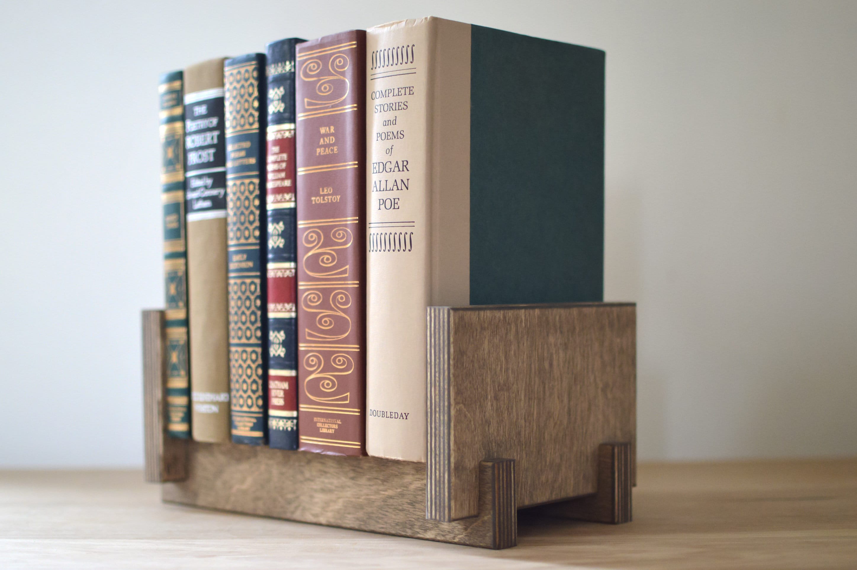 Handcrafted Bookends | Bookshelf | Book Display | Desktop Book Holder ...
