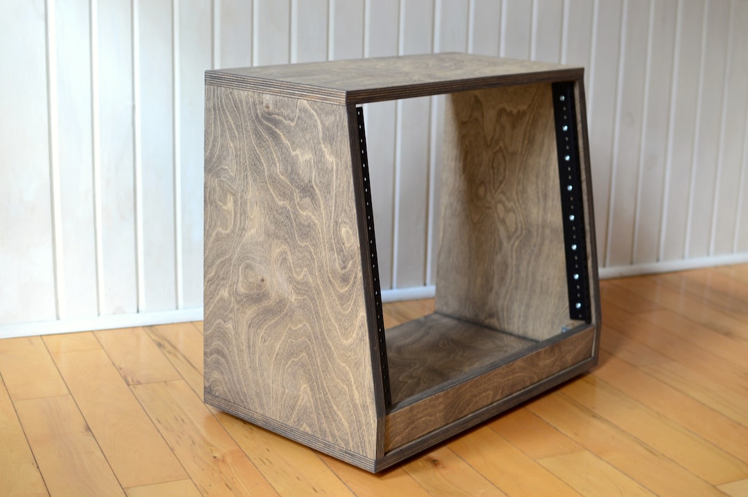 8U Studio Cabinet | Slanted 8U | Recording Studio | Audio Rack ...