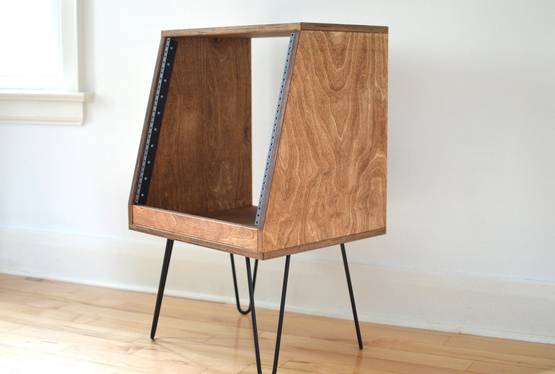 10U Studio Cabinet | Slanted 10U | Recording Studio | Audio Rack ...