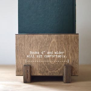 Handcrafted Bookends | Bookshelf | Book Display | Desktop Book Holder ...