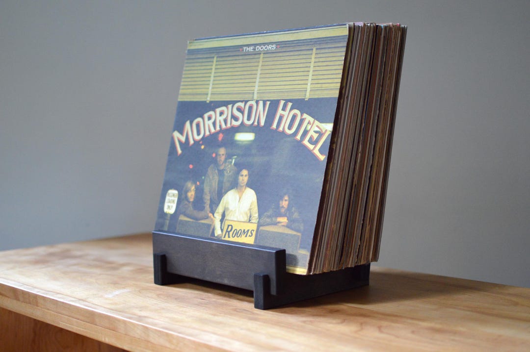 Handcrafted Vinyl LP Record Storage Display | Solid Wood Album Storage ...