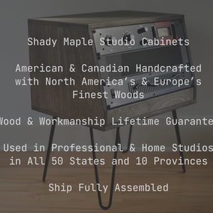 12U Studio Cabinet | Recording Studio | Audio Rack | Rackmount | Server ...