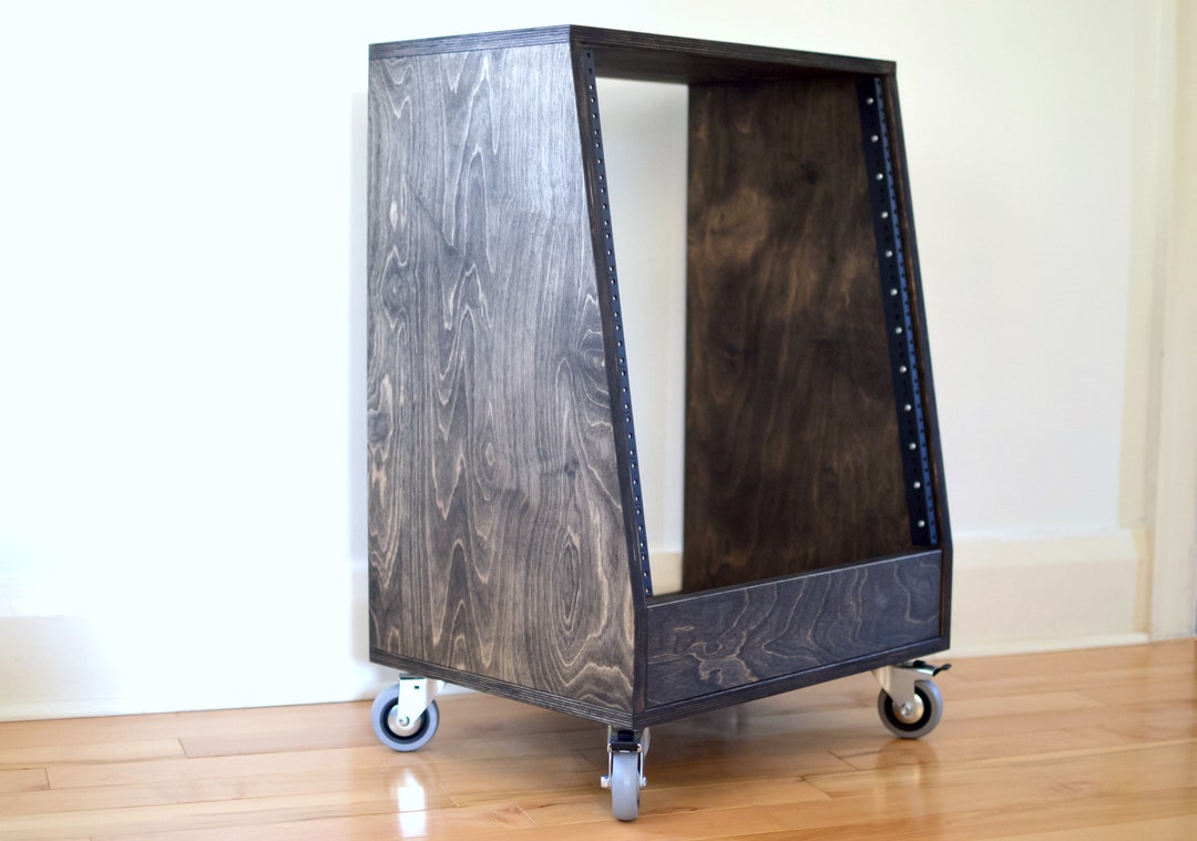 12U Studio Cabinet Caster Wheels Recording Studio Audio Rack Server ...