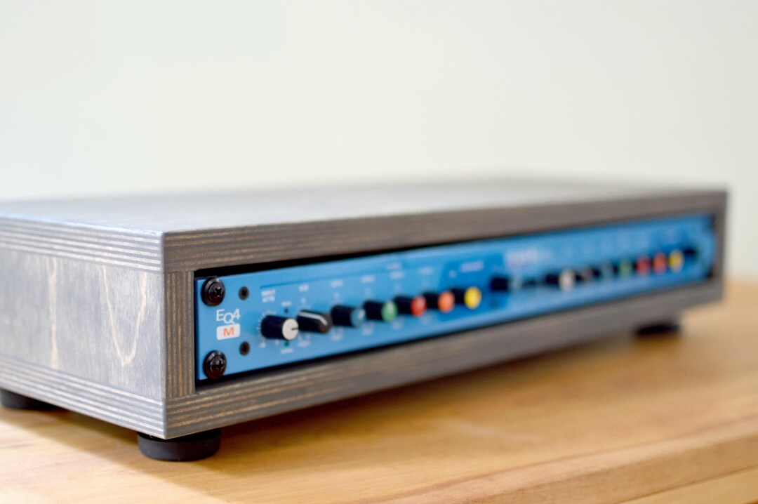 1U Studio Cabinet - Desktop Rack | Solid Wood | Recording Studio ...