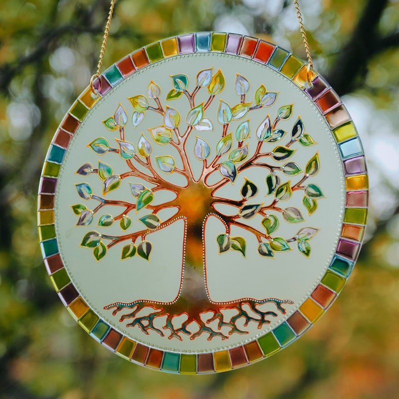 Tree of Life Suncatcher - Etsy