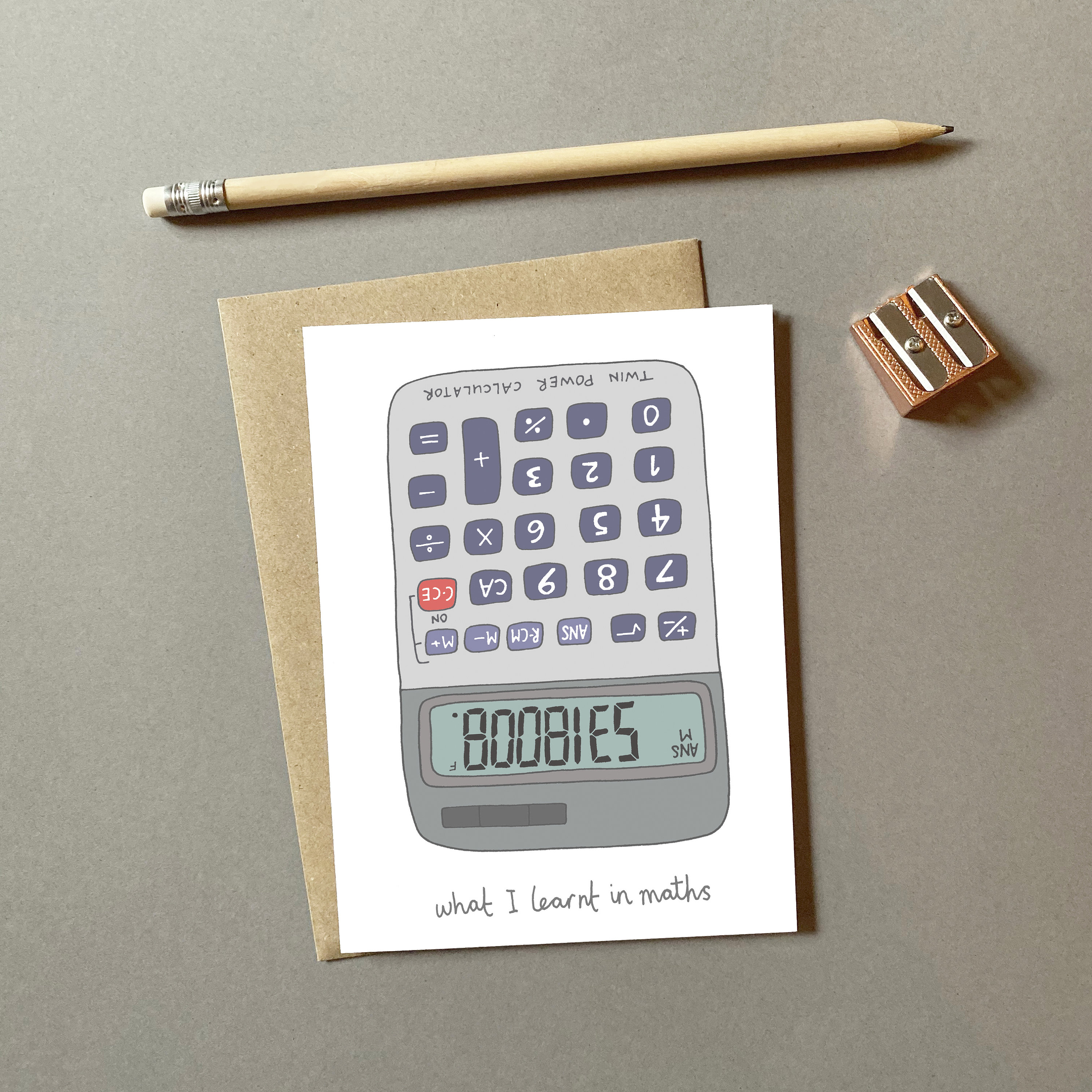 Handmade Cards For Maths Teachers