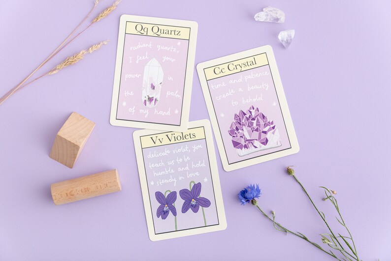 The A-Z of Wonders, ABC Cards, Flash Cards for Kids, A-Z Cards, Tarot ...