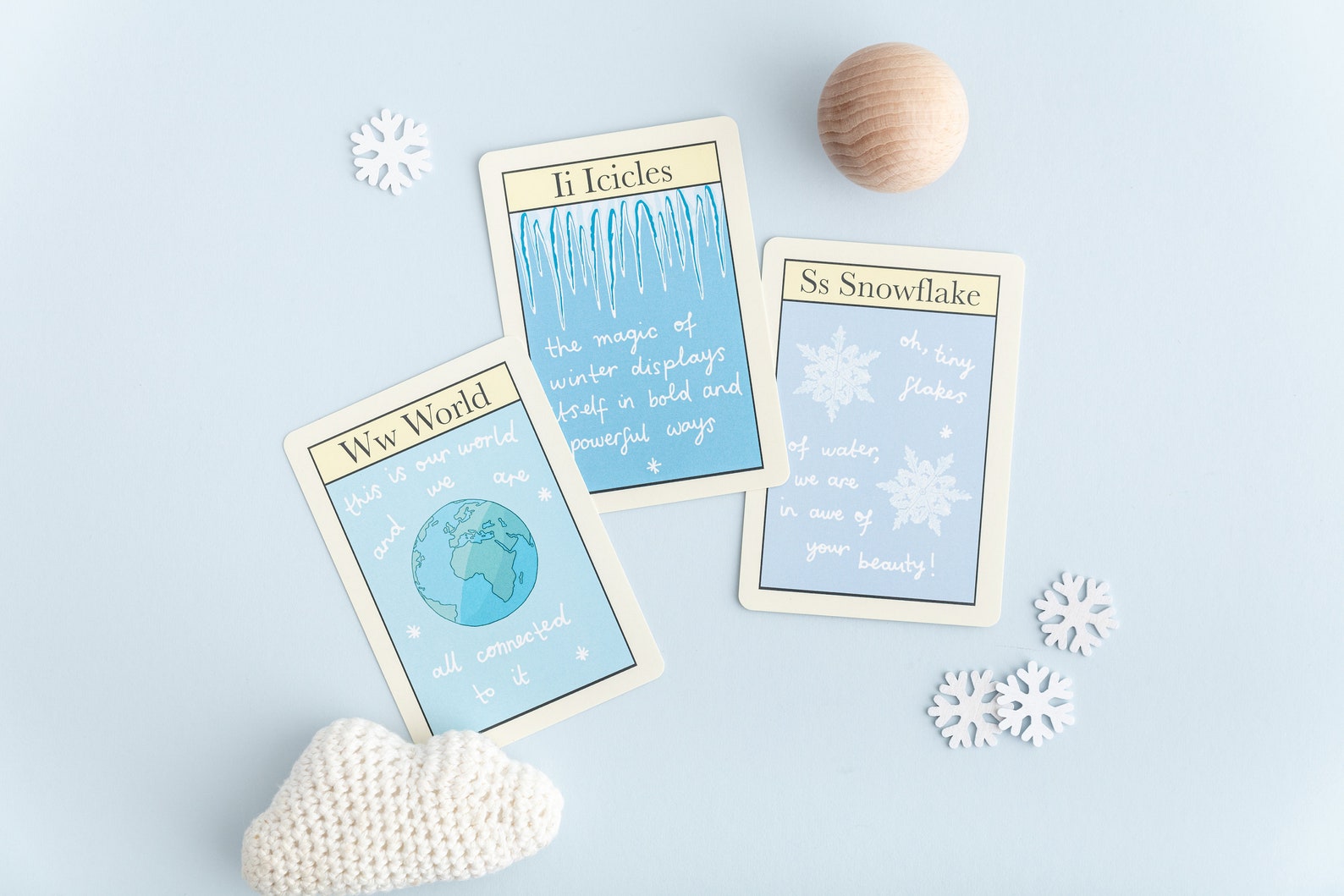 The A-Z of Wonders ABC Cards Flash Cards for Kids A-Z - Etsy