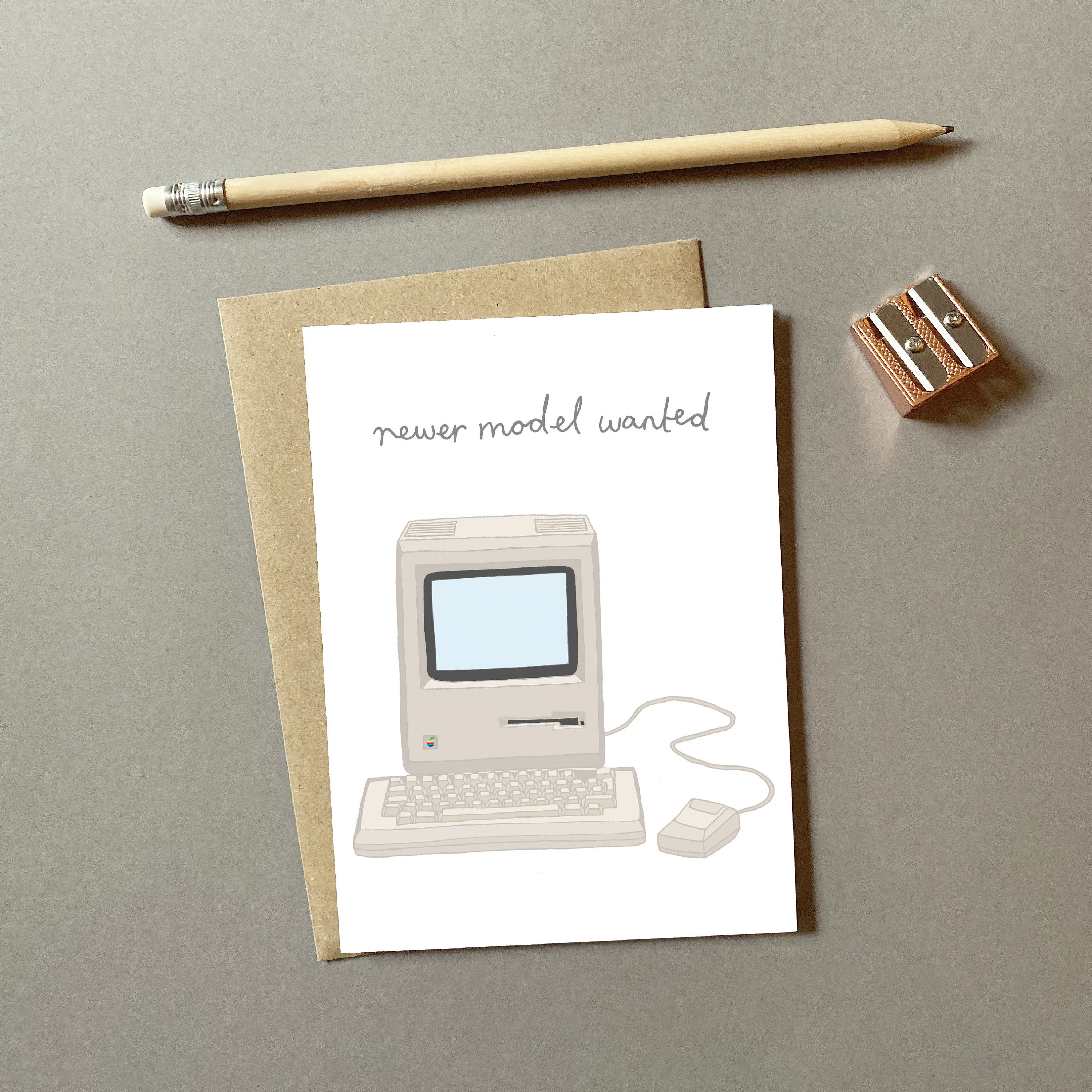 Computer Birthday Card