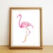 Flamingo Print, Tropical Print, Flamingo Poster, Flamingo Art, Pink ...