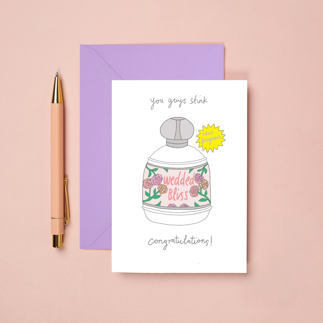 Funny Wedding Card | Sarcastic Wedding Card | Just Married | Wedded ...