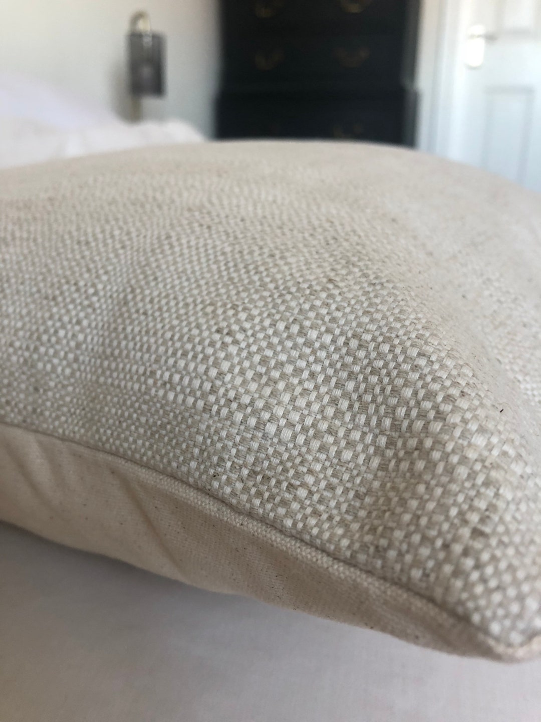 Textured Cushion Cover, Neutral Cushion Cover, Neutral Pillow Covers ...