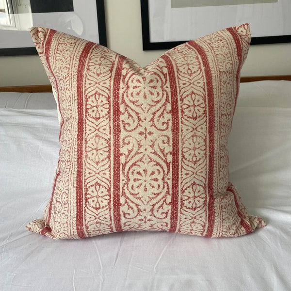 Red Cushion Cover - Etsy