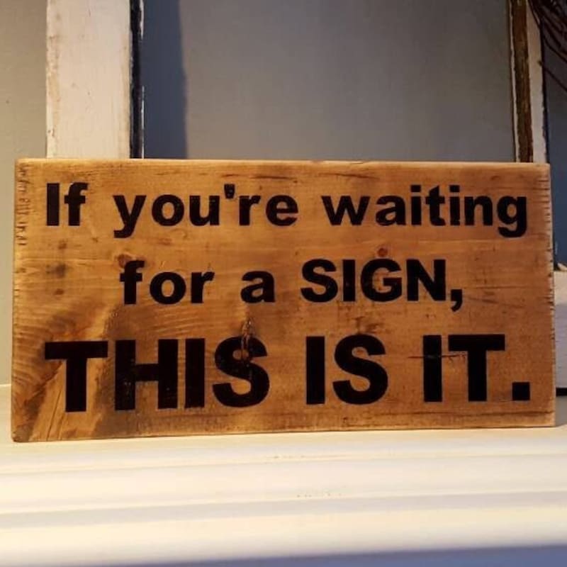 Funny Wood Signs - Etsy