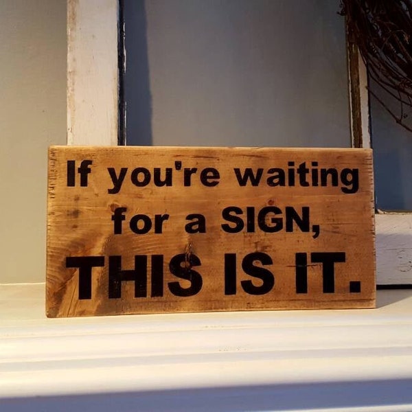 Funny Wood Signs - Etsy