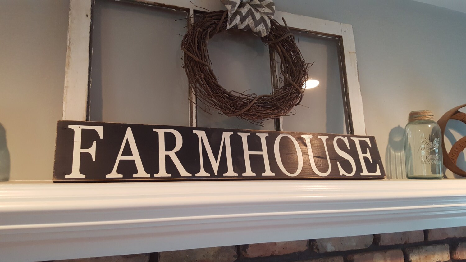Farmhouse Rustic Reclaimed Wood Sign Farmhouse Decor Wooden | Etsy