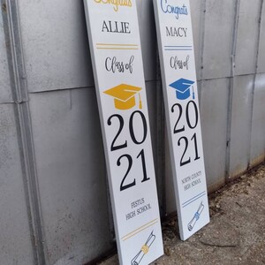 Custom Graduation Wood Sign Hand Painted Sign Personalized Gift ...