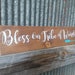 Bless Our Tribe of Weirdos Rustic Wood Signfixer Upper - Etsy