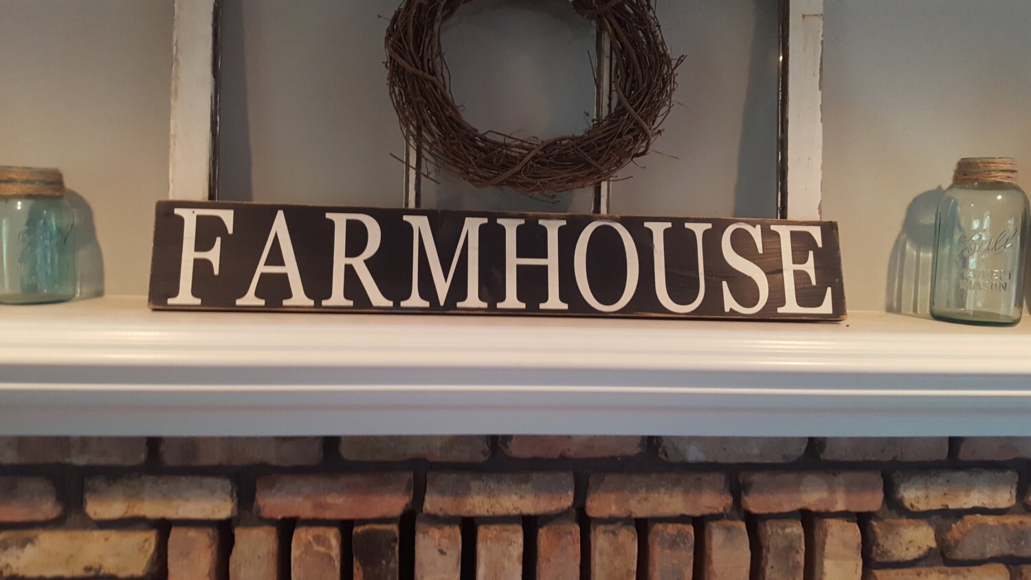 Farmhouse Rustic Reclaimed Wood Sign Farmhouse Decor Wooden | Etsy