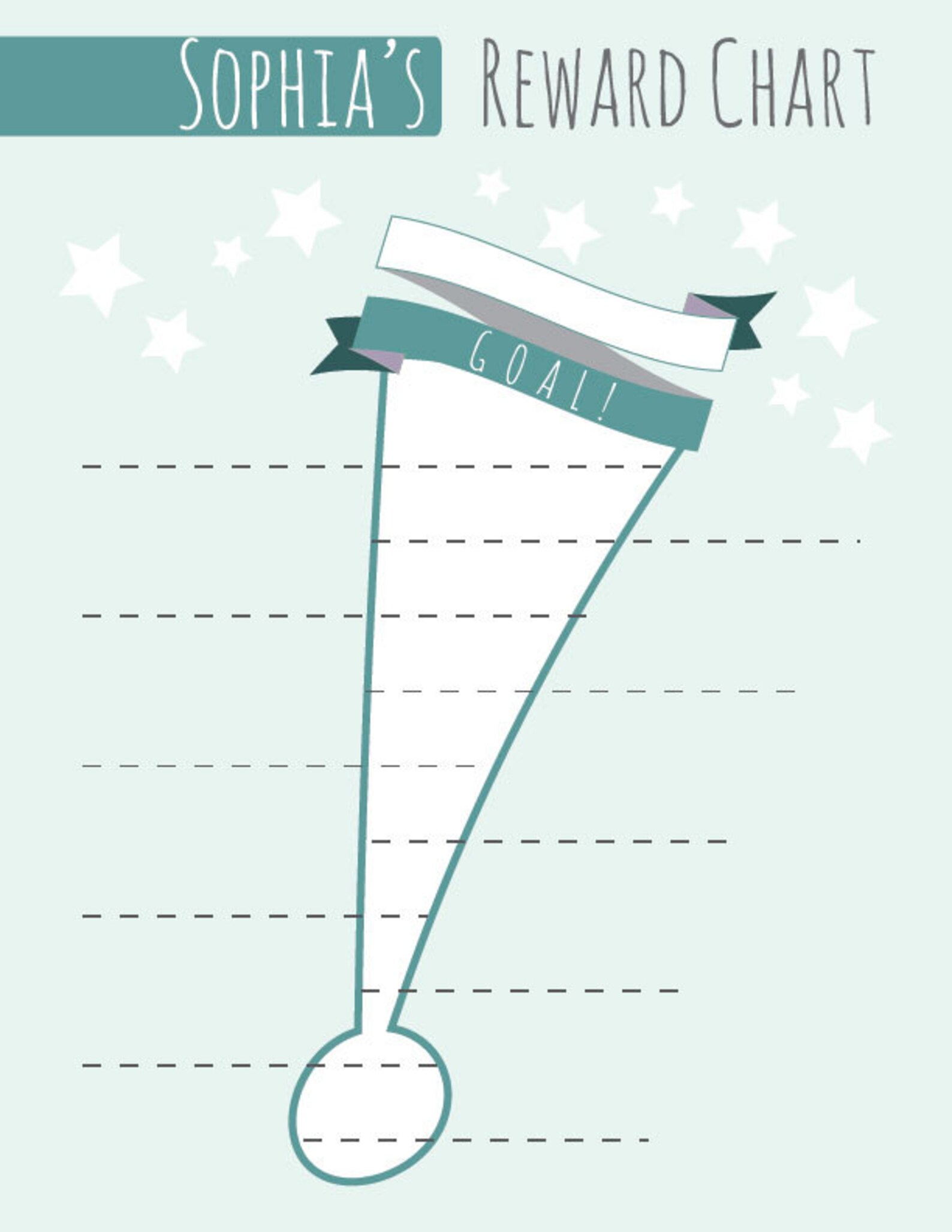 Kids Reward Chart, Printable Editable Behavior Chart, Chore Chart, Good ...