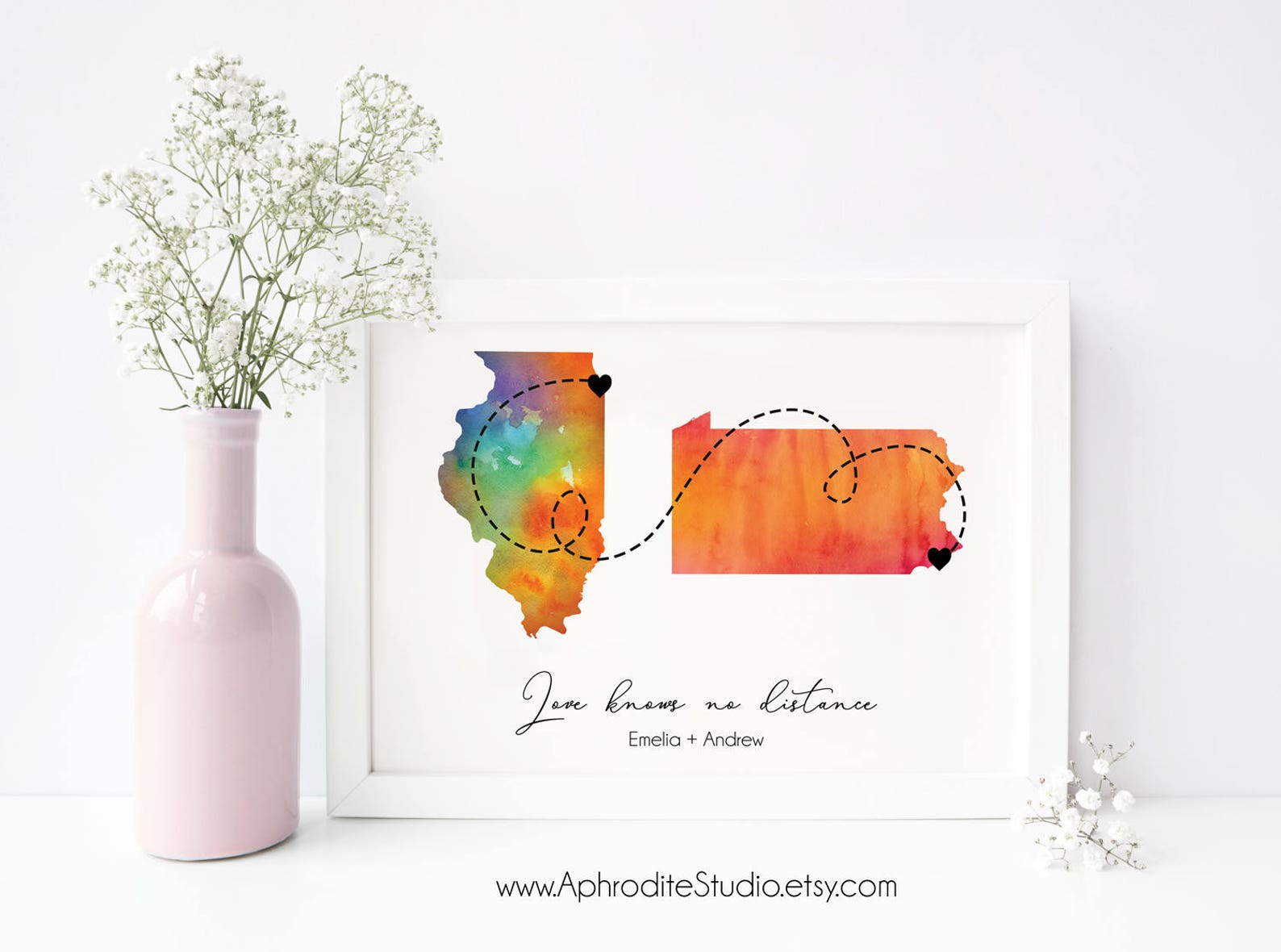 Home is Where the Heart is - Long Distance Print - Long Distance ...